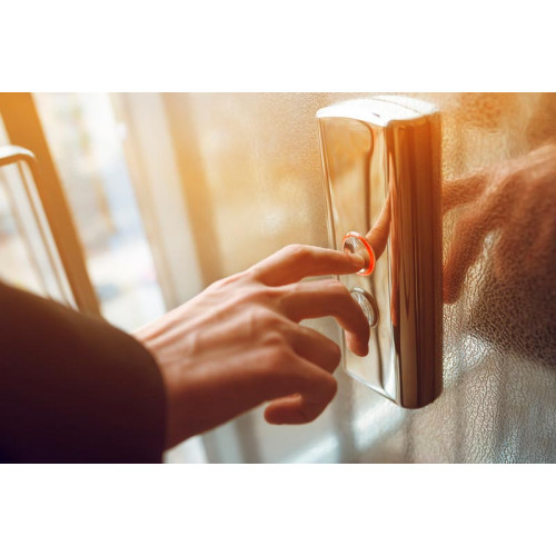 Plaque inox texture cuir sur mesure - Décoratif et fin