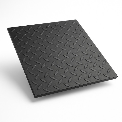 Vierkante mangatdeksel in traanplaatstaal – John Steel