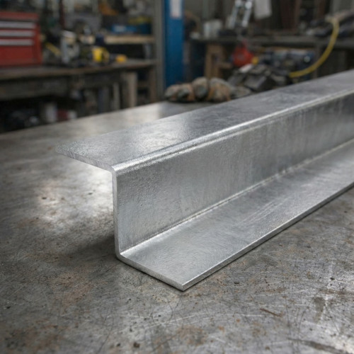 Raw aluminum Z profile - Custom lightweight matte transition profile
