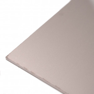 Bright stainless steel, protected by a layer of film - John Steel