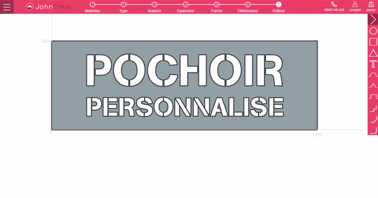 How to make a custom metal stencil